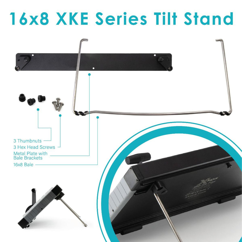 X-keys 16x8 XKE Series Tilt Stand – X-keys-UK (Keyboard Specialists LTD)