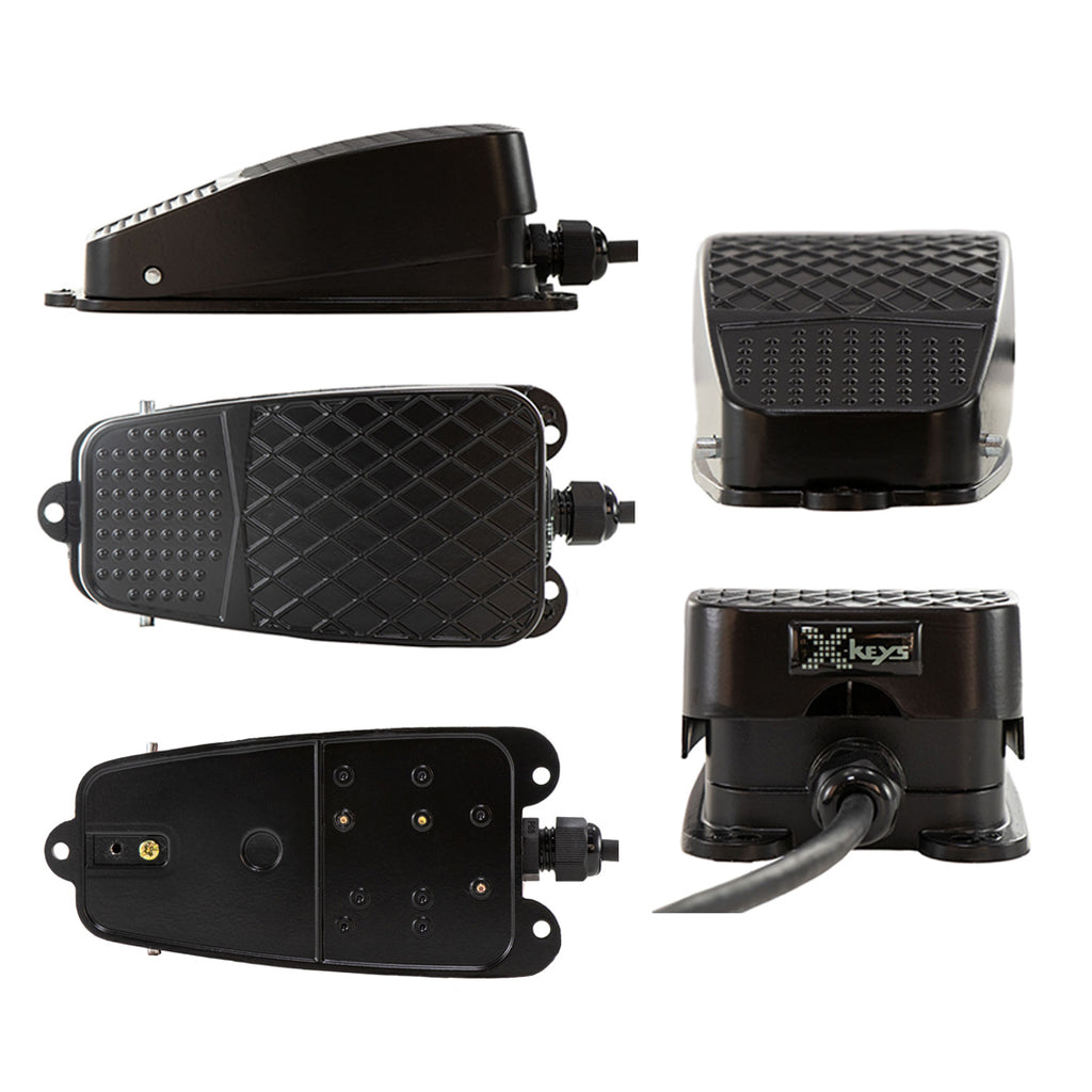 X-Keys Commercial Foot Switch - Black – X-keys-UK (Keyboard Specialists ...