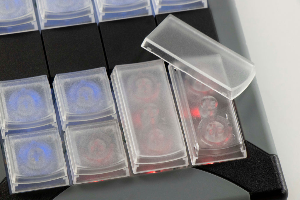 Replacement Keycaps for X-keys - Transparent Tall (Pack of 10) – X-keys ...