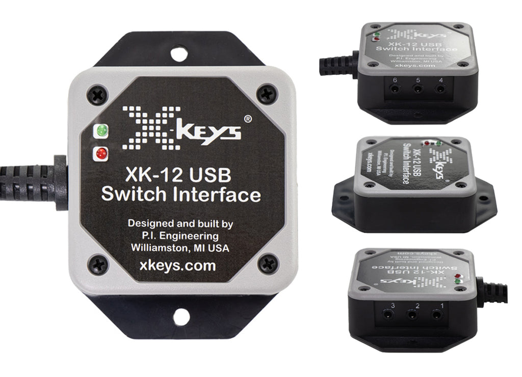 X-keys USB 12 Switch Interface – X-keys-UK (Keyboard Specialists LTD)