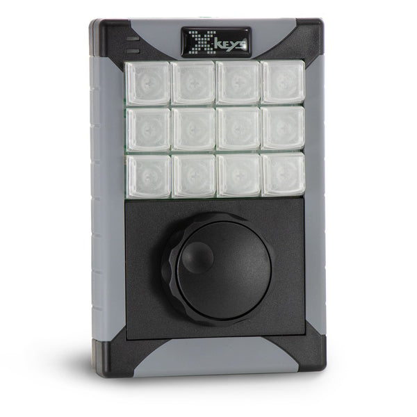 X-keys XK-12 Key Programmable Keypad with Jog and Shuttle – X-keys-UK ...