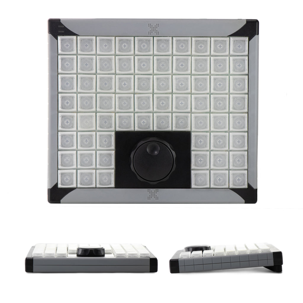 X-keys XK-68 Key Programmable Keypad with Jog and Shuttle – X-keys-UK ...