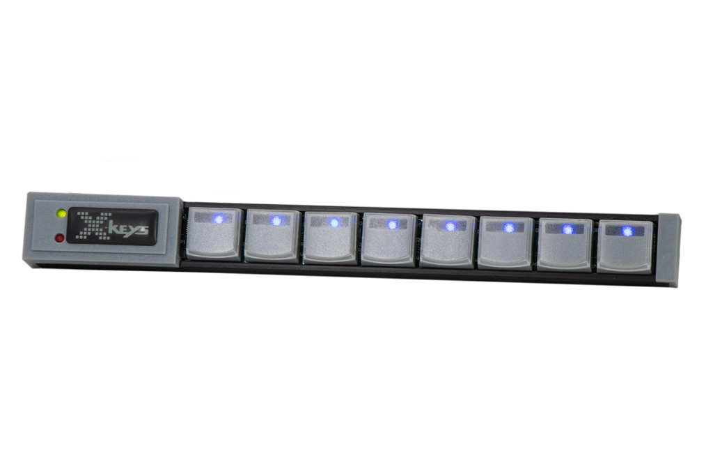 X-keys XK-8 Key Programmable Stick – X-keys-UK (Keyboard Specialists LTD)