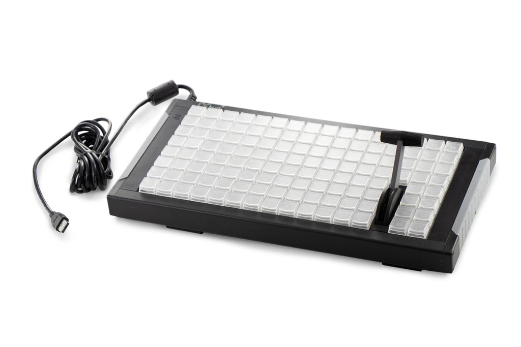 X-keys XKE-124 Key Programmable Keyboard with T-Bar – X-keys-UK ...