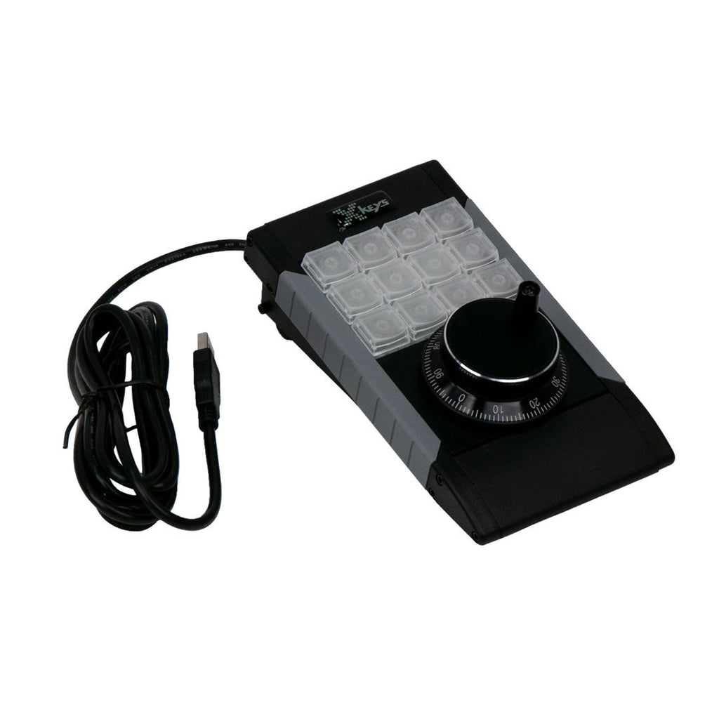 X-keys XBE-12 Handwheel and Programmable Keypad – X-keys-UK (Keyboard ...