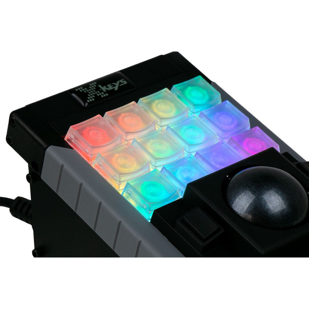 X-keys XBE-12 Trackball and Programmable Keypad – X-keys-UK (Keyboard ...