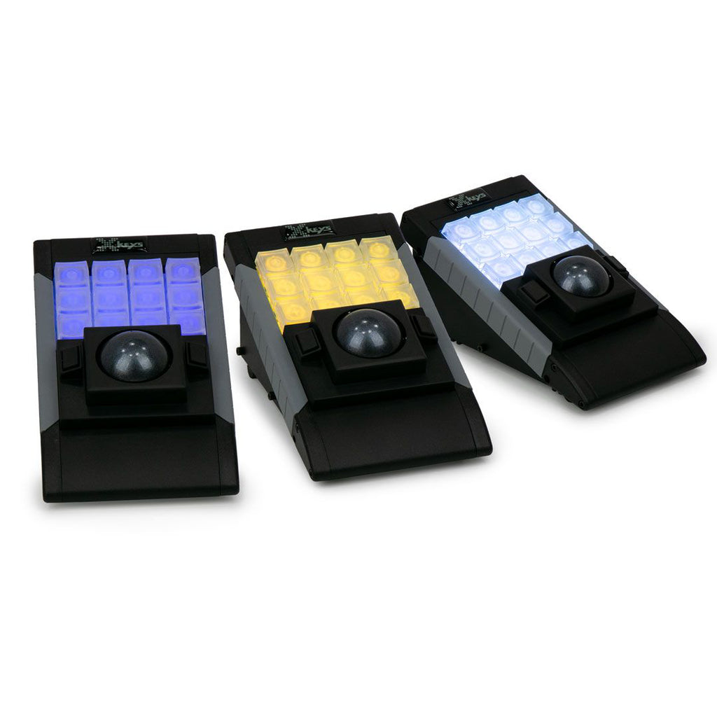 X Keys Xbe 12 Trackball And Programmable Keypad X Keys Uk Keyboard